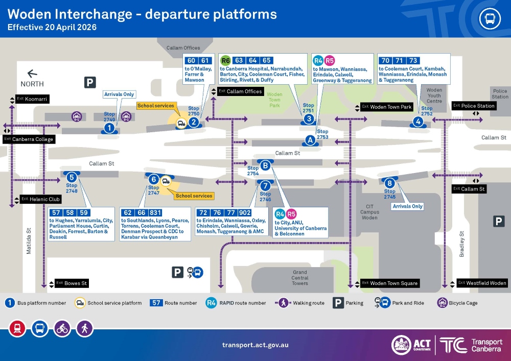 New Woden Interchange - Transport Canberra