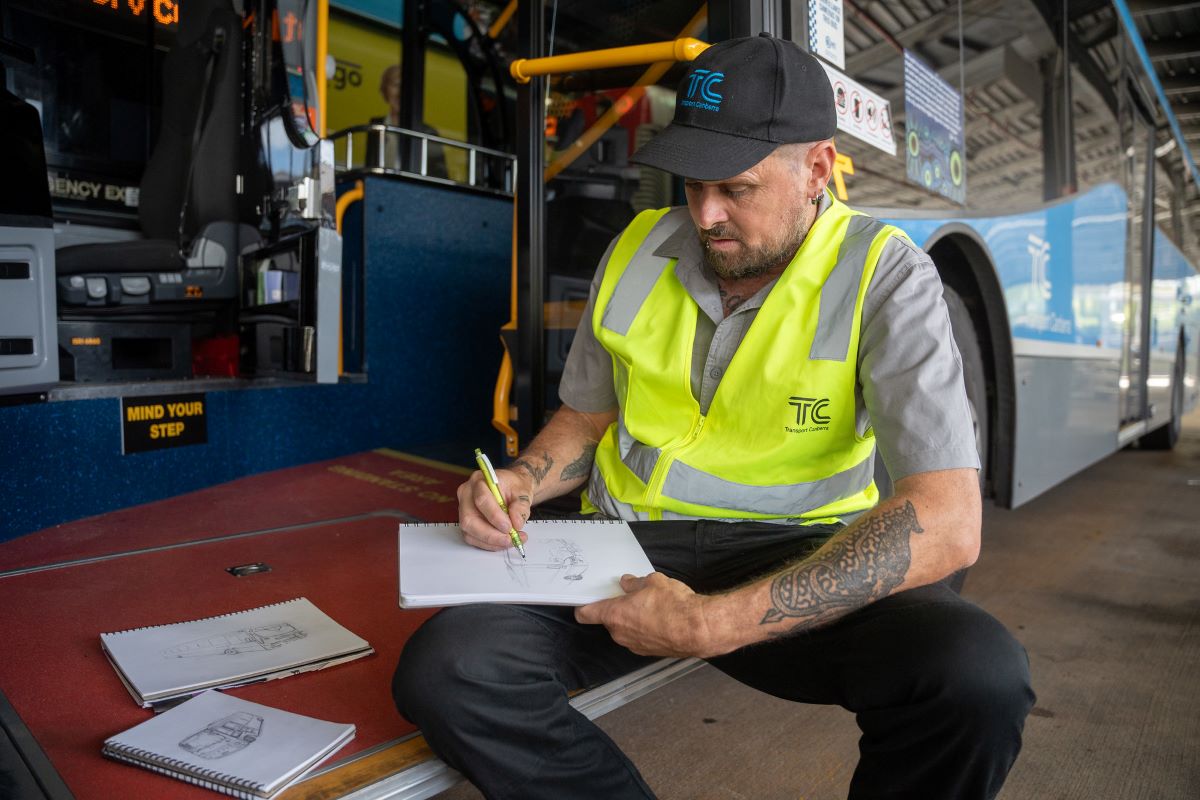 Meet Stu: New driver captures love of driving through drawings ...